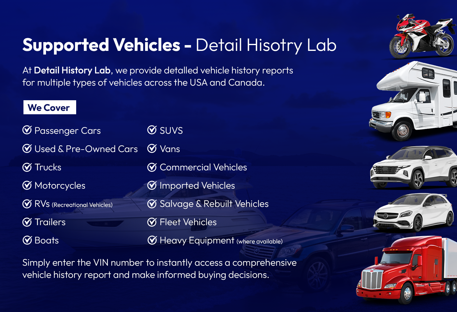 Detail History Lab - Detail Vehicle Inspection Report